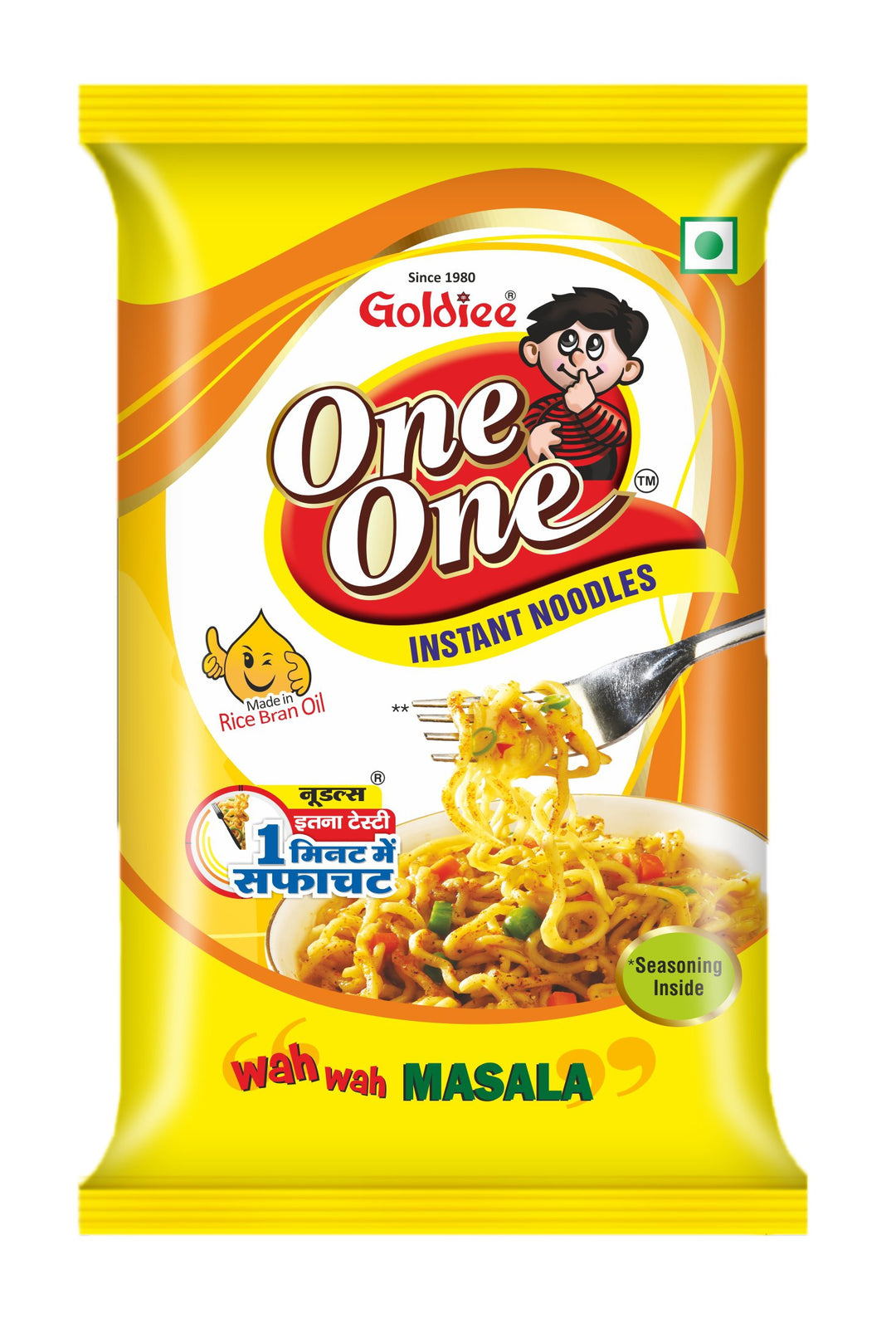 ONE ONE NOODLES MASALA 54g – Goldiee Online Store