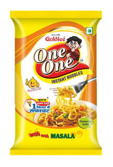 ONE ONE NOODLES MASALA 54g – Goldiee Online Store